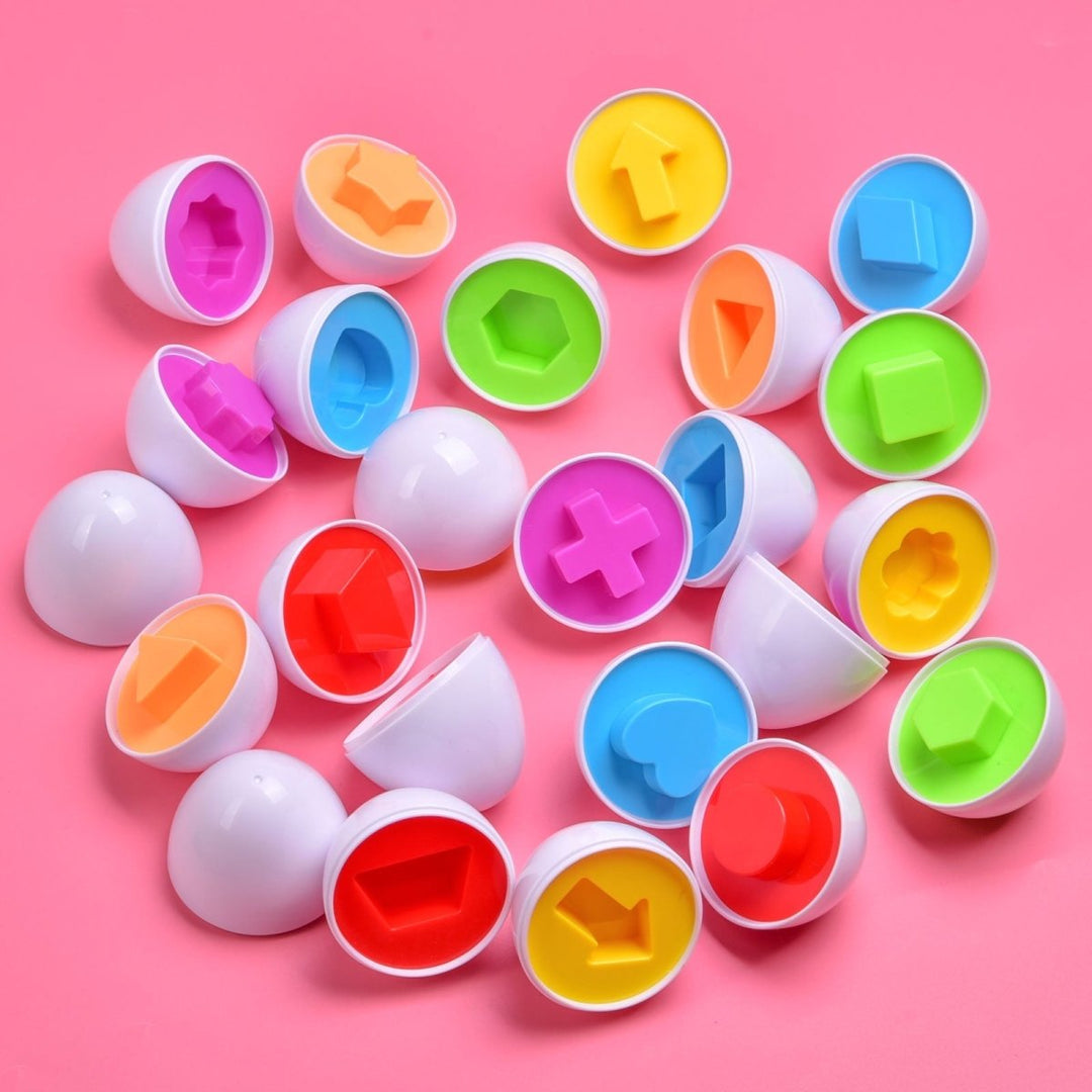 12 PCS Matching Easter Egg Set | Fun Little Toys – funlittletoys