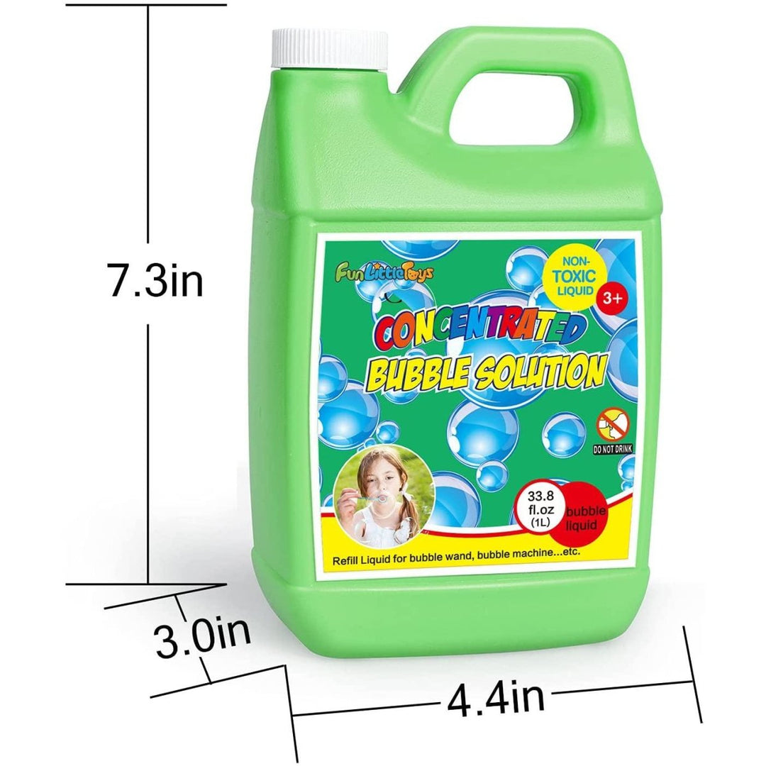 33.8 Oz. Bubble Concentrated Solution | Fun Little Toys – funlittletoys