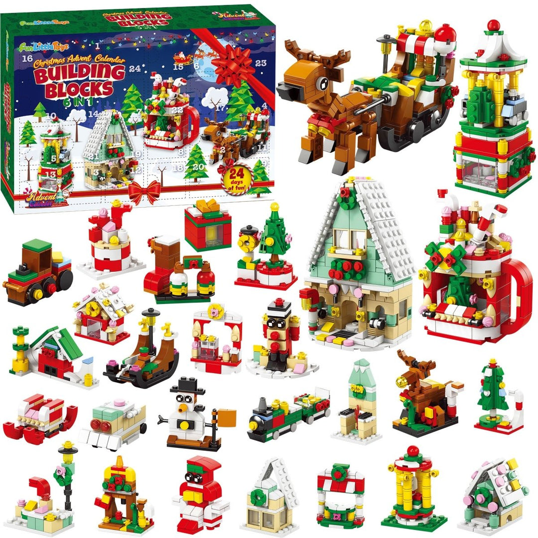 Building Blocks Christmas Advent Calendar | Fun Little Toys – funlittletoys