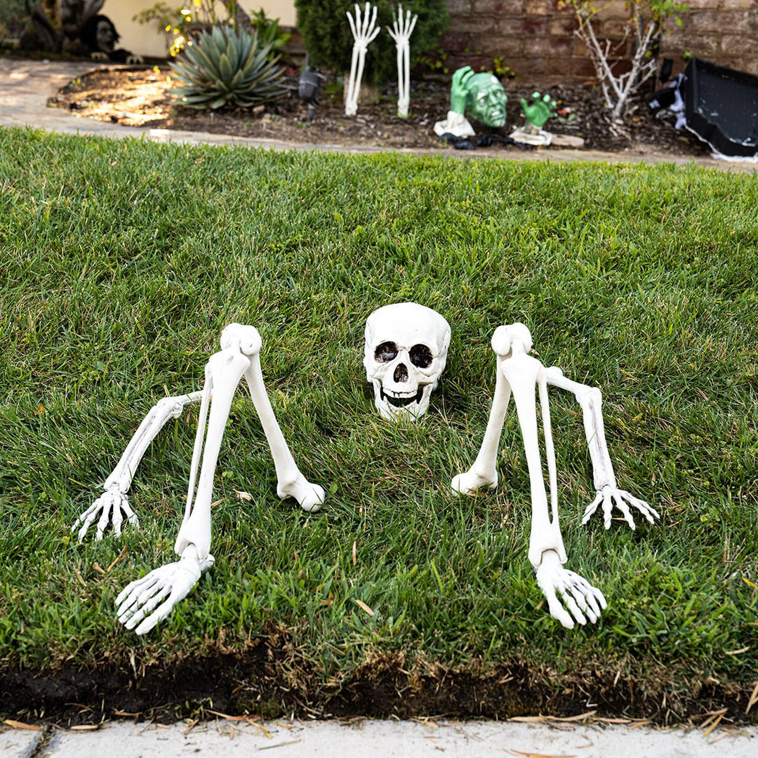Buried Skeleton l Halloween Lawn Decor l Fun Little Toys – funlittletoys