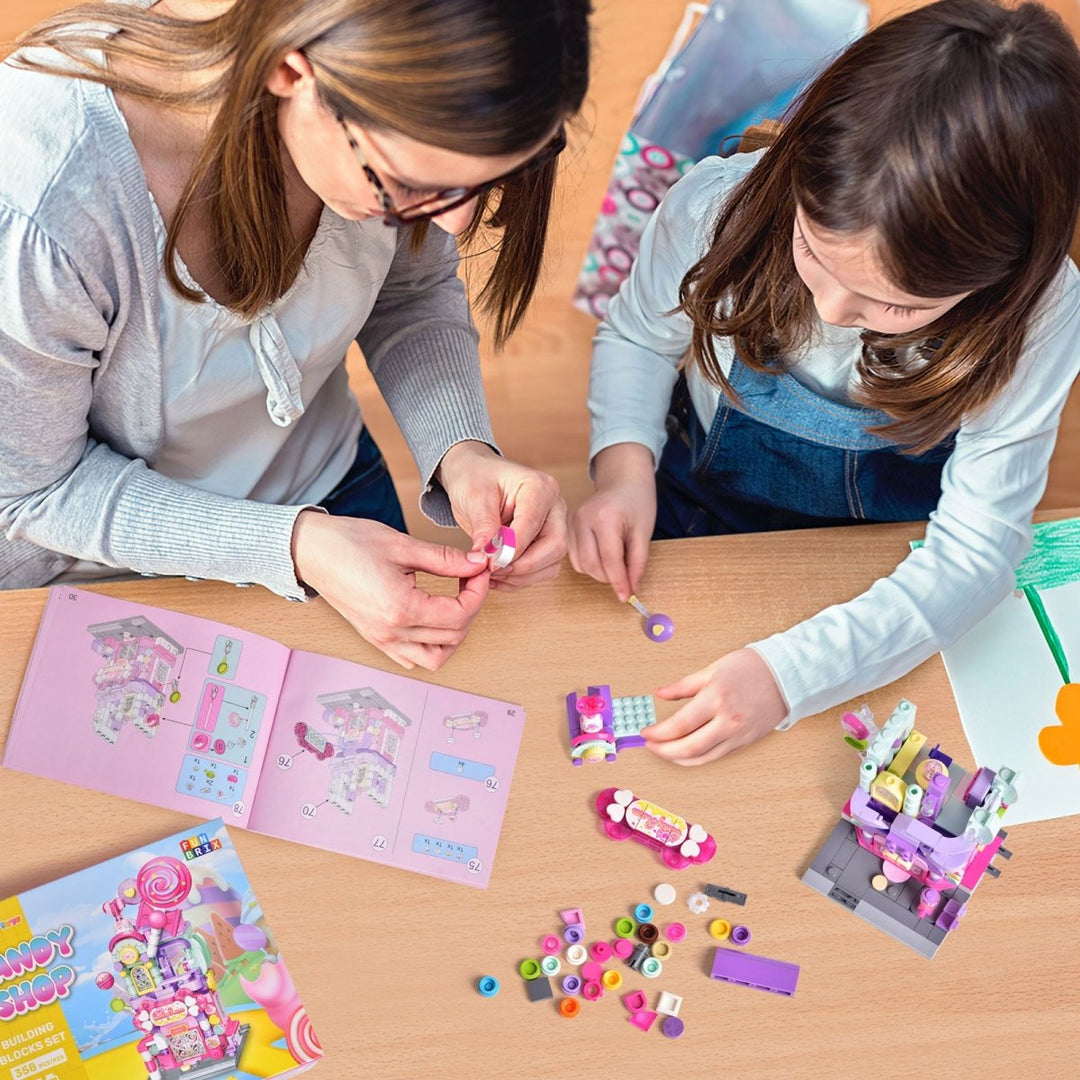 Candy Shop Building Blocks Set | Fun Little Toys – funlittletoys