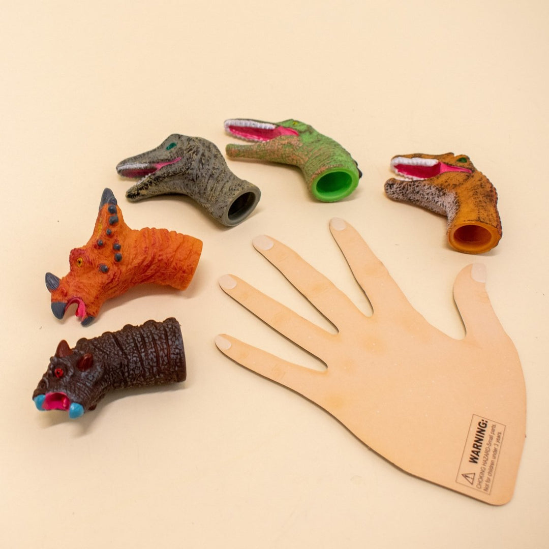Dino Finger Puppets | Prentend Play Action | Fun Little Toys ...