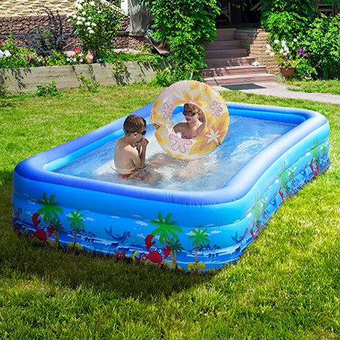Family Inflatable Pool | Fun Little Toys – funlittletoys