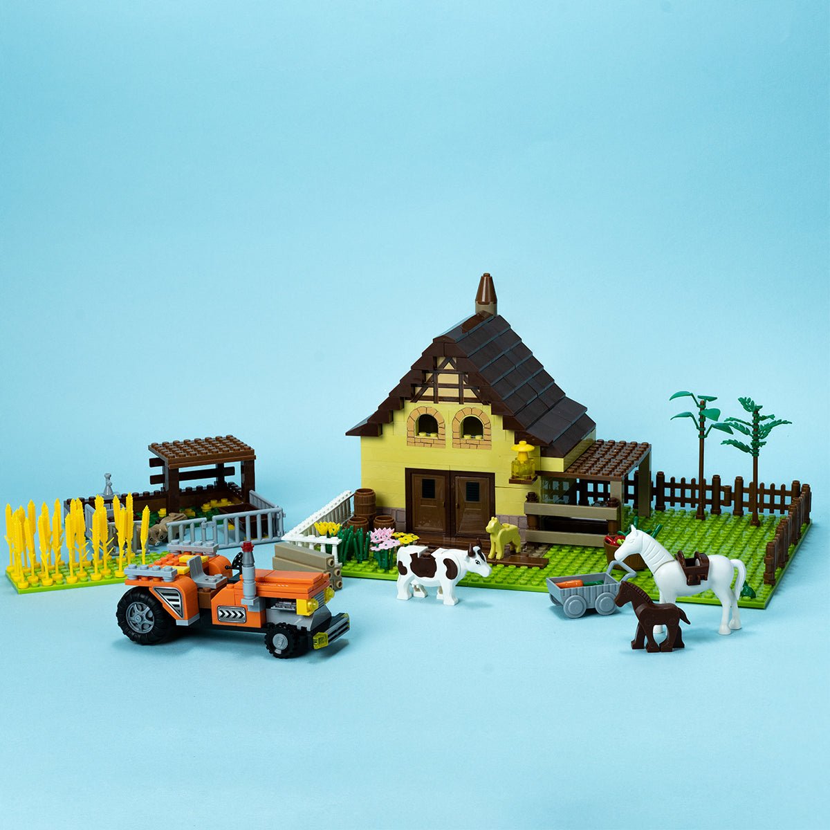 Farm Building Blocks l Kids Building Toys l Fun Little Toys Business ...