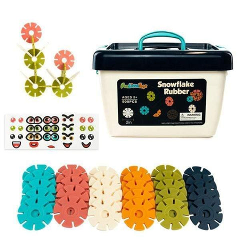 Interlocking Snowflake Toy Set | Fun Little Toys – funlittletoys