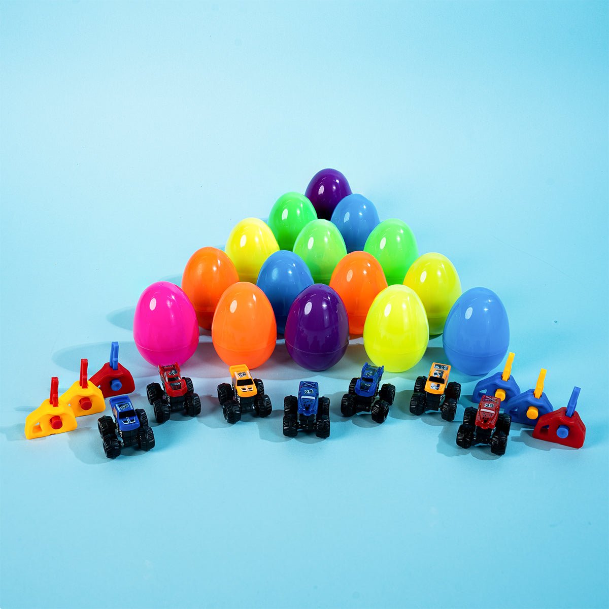 Monster Vehicle Treasure Eggs: 18 Pc Bundle-Wholesale | Fun Little Toys ...