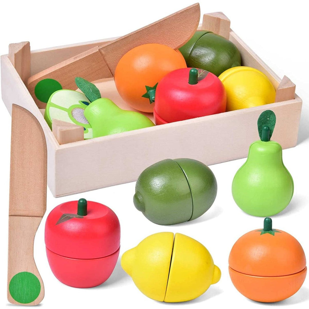 Pretend Cutting Fruits Set | Fun Little Toys – funlittletoys