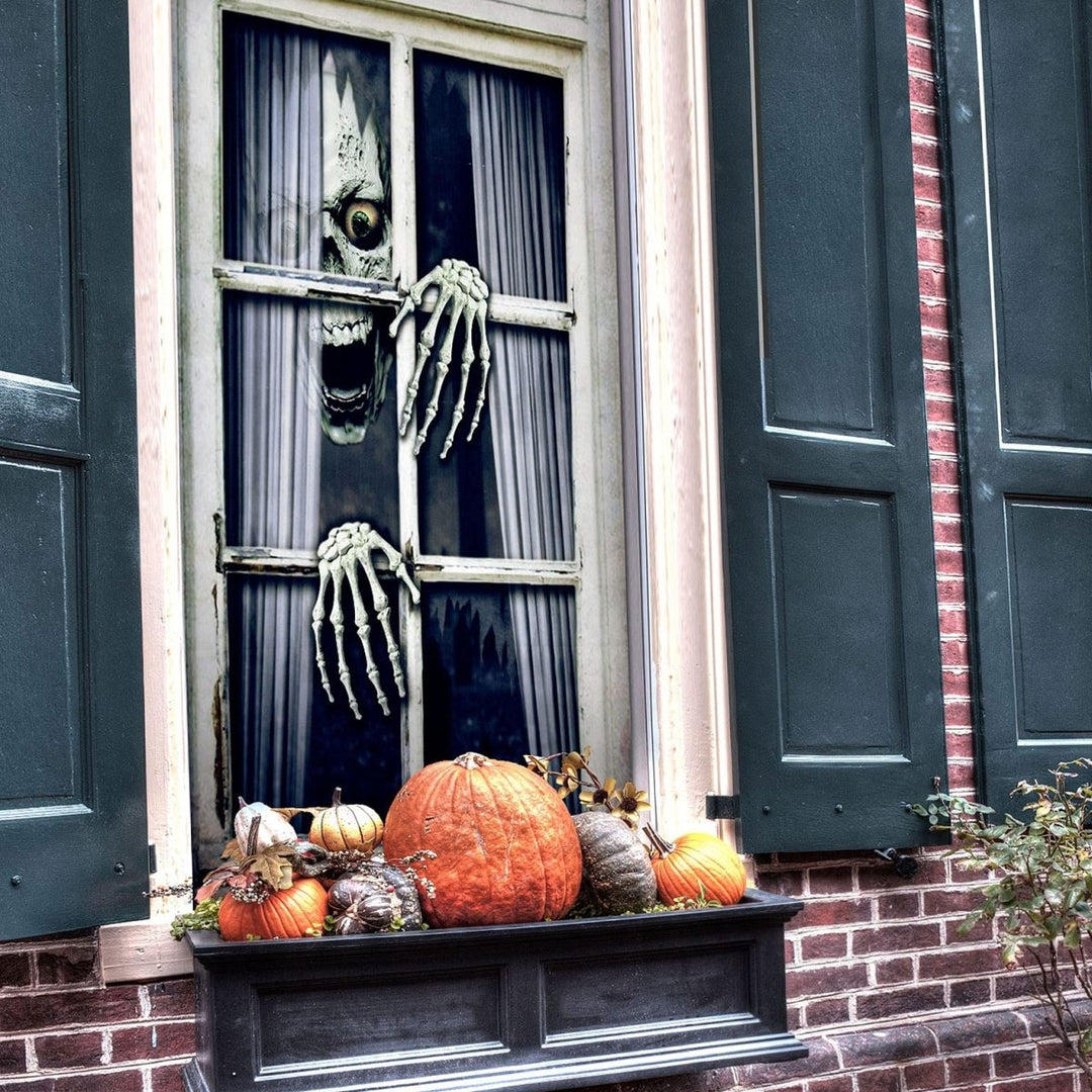 Skeleton Window Ghost l Halloween Decor l Fun Little Toys – funlittletoys
