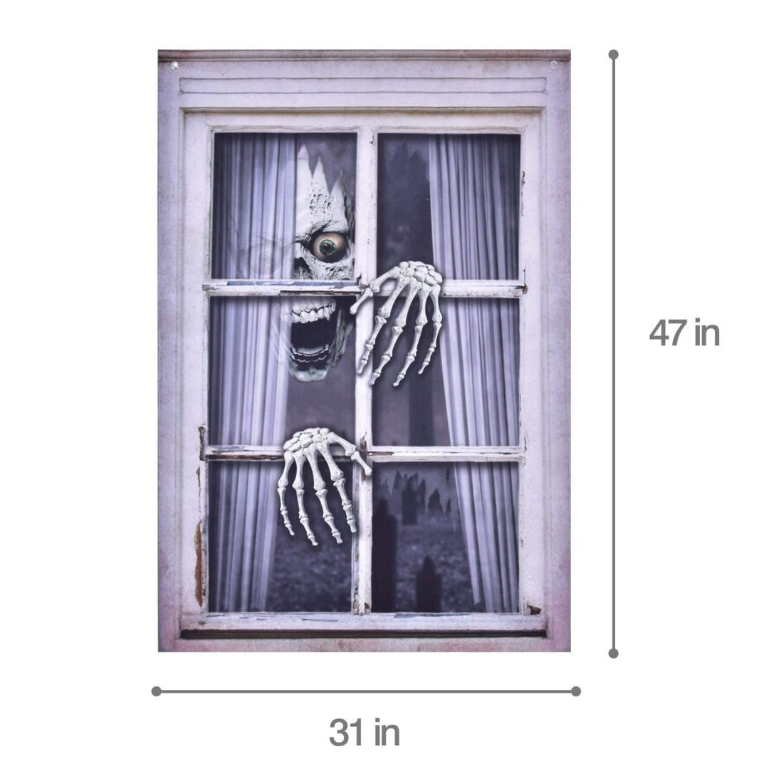 Skeleton Window Ghost l Halloween Decor l Fun Little Toys – funlittletoys