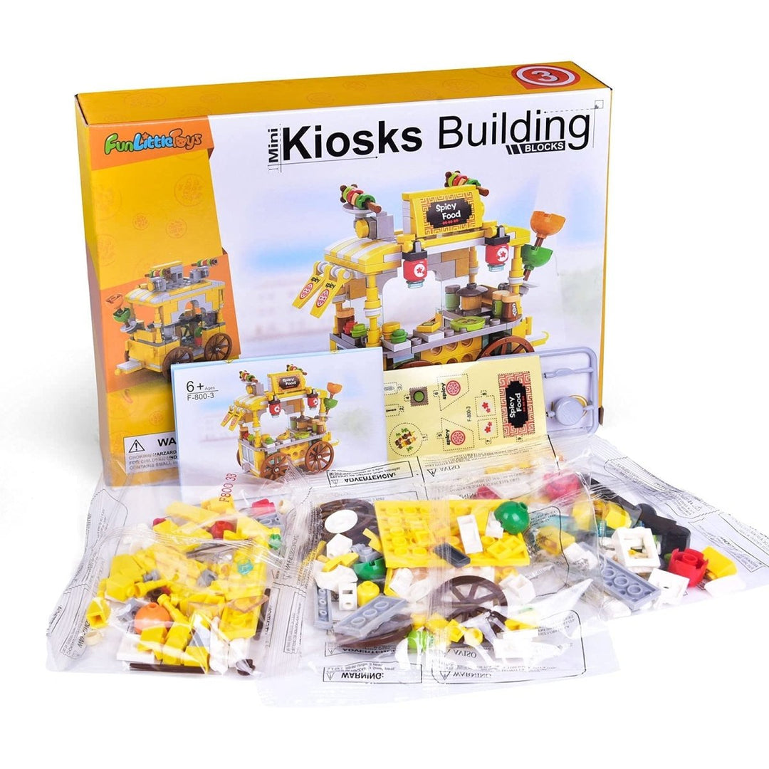 Snack Street Building Blocks | Fun Little Toys – funlittletoys