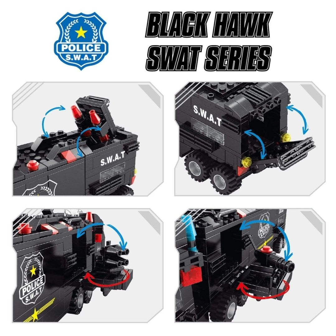 SWAT Police Building Blocks Set | Fun Little Toys – funlittletoys